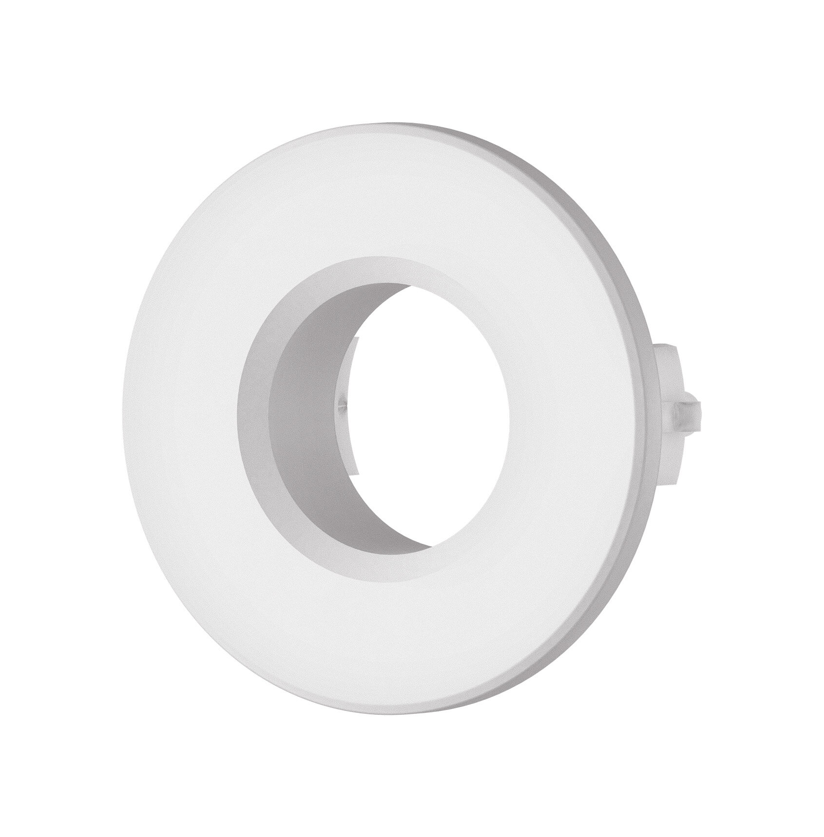 Badrum Tillbehör Mattvit Overflow ring [https://damixa.se]